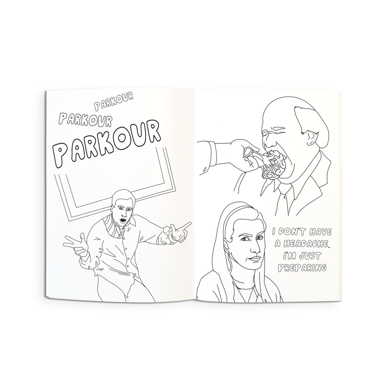 The Office Coloring Book — Highland Shop